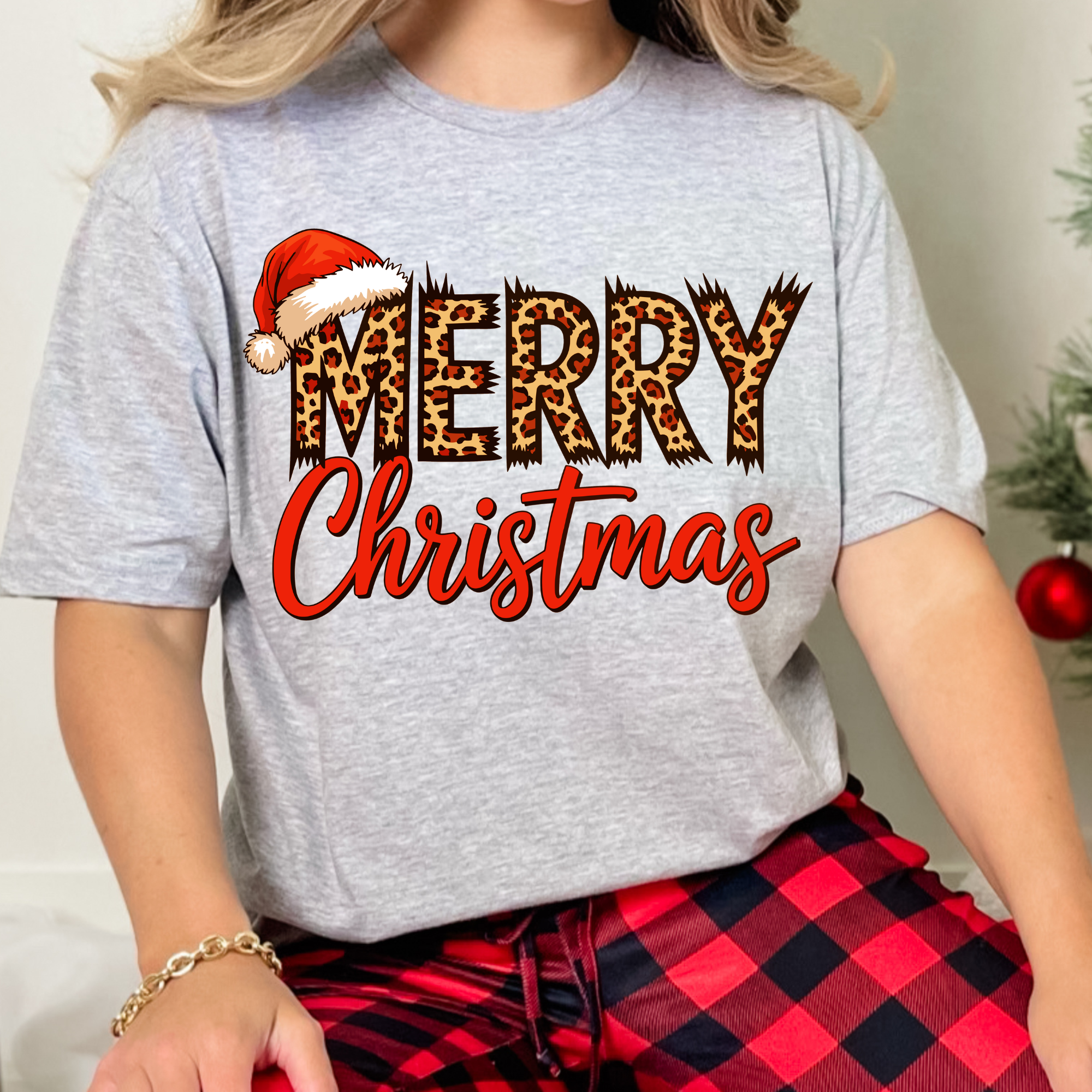 Merry Christmas DTF Print – FelizVibes Shop